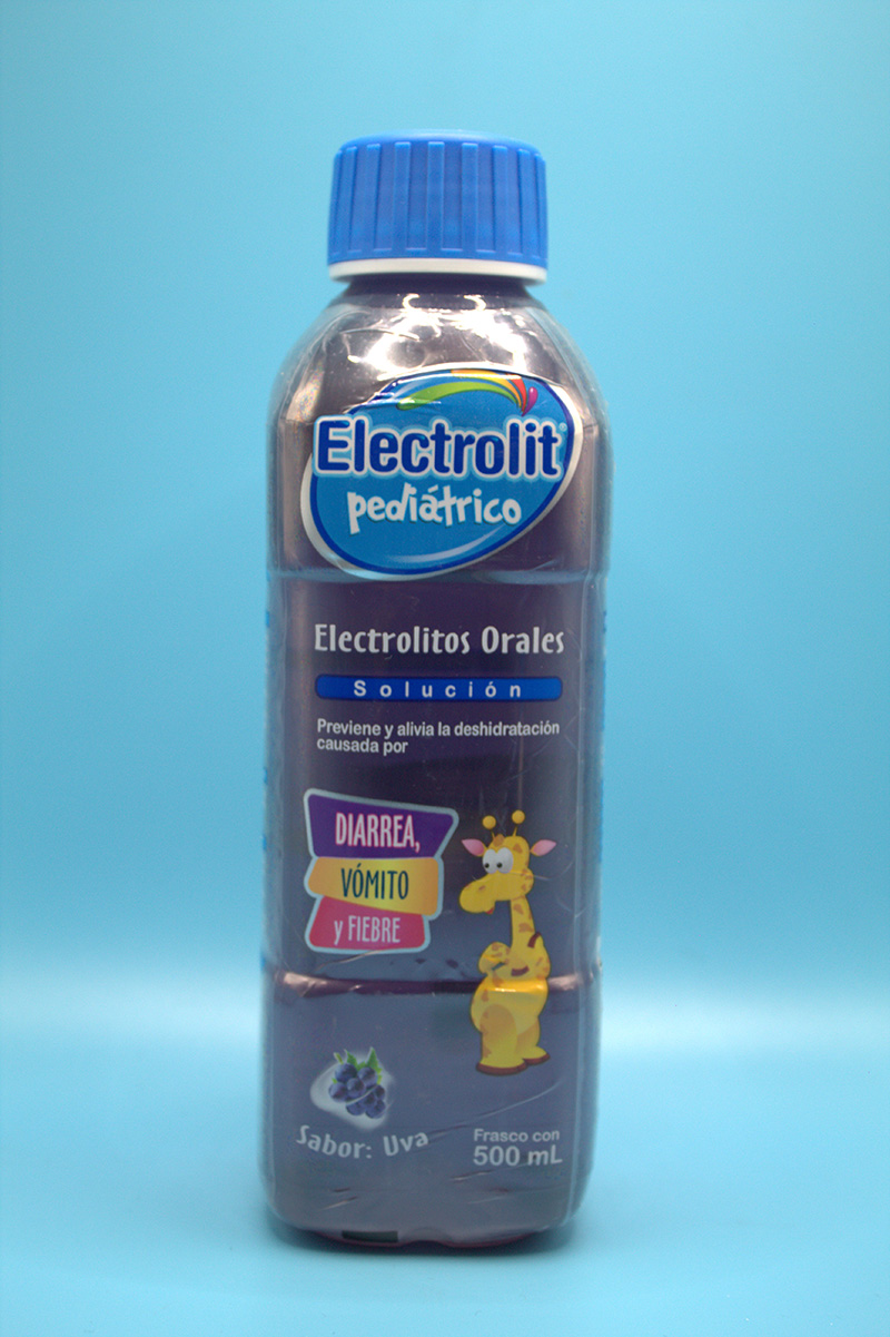 ELECTROLIT PEDIATRICO UVA 500 ML | Farma Gen