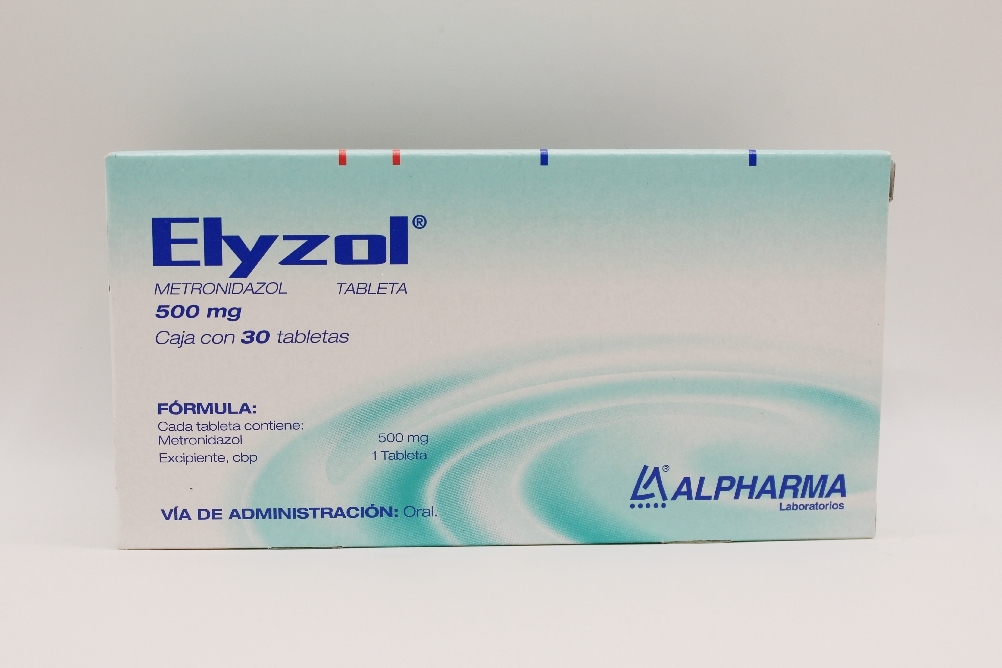 ELYZOL METRONIDAZOL 500 30 TAB 500 MG | Farma Gen